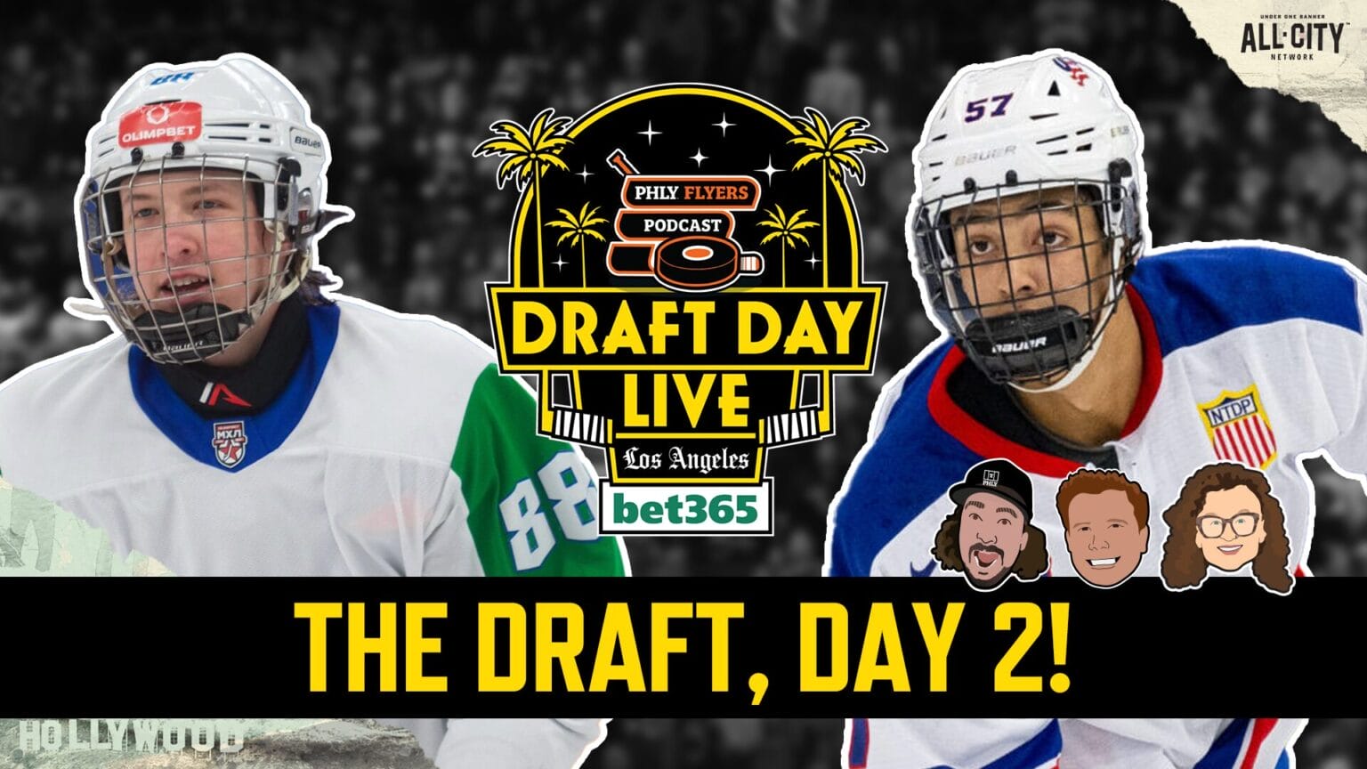 NHL DRAFT DAY 2: Flyers draft Porter Martone & Jack Nesbitt in RD1; who ...