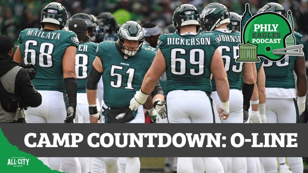 PHLY Eagles Podcast: Eagles Camp Countdown: Will Tyler Steen win the RG ...